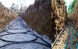 What are Slinkies & Straight Pipes? | Kensa Heat Pumps